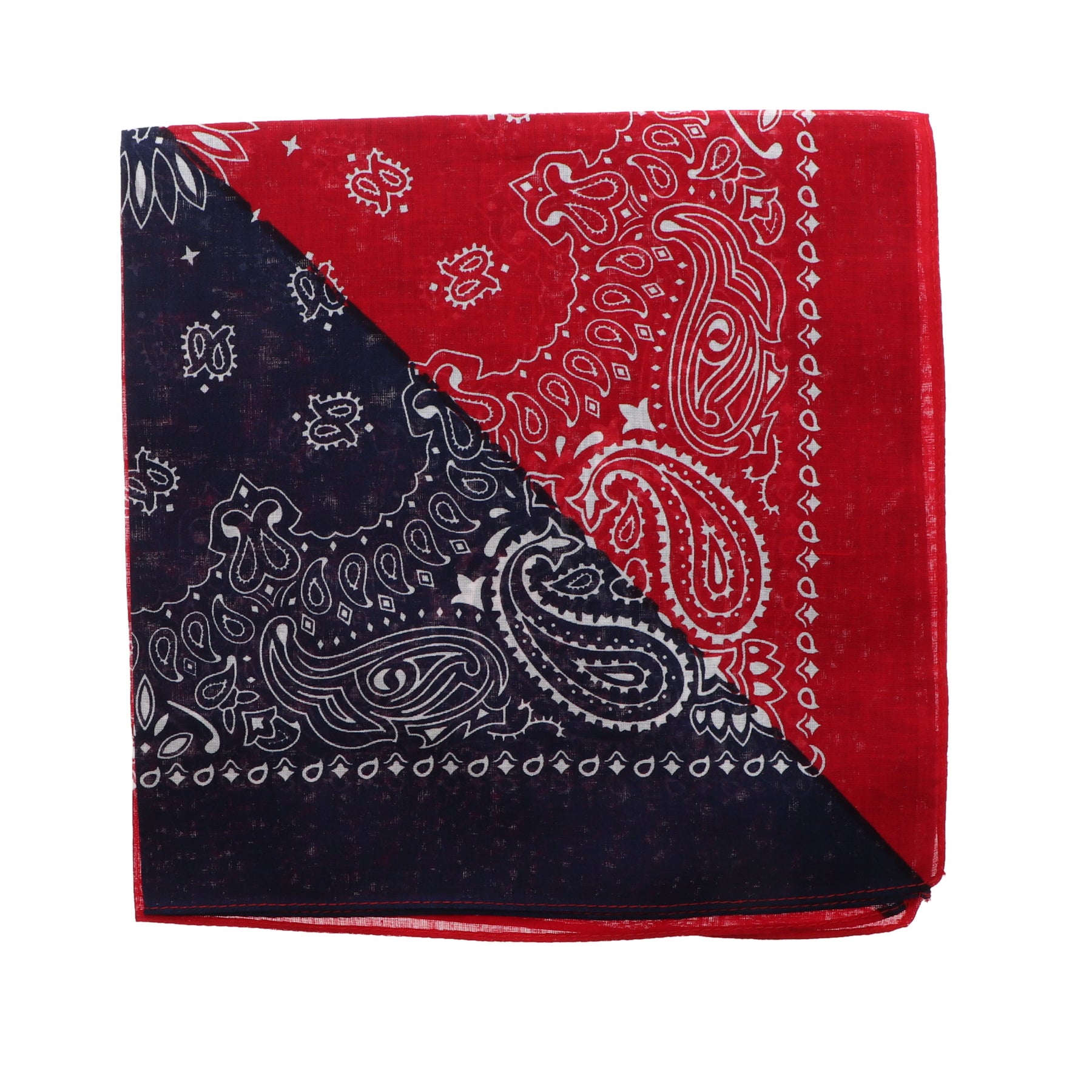 22" Cotton Paisley Bandana – Motique Accessories.
